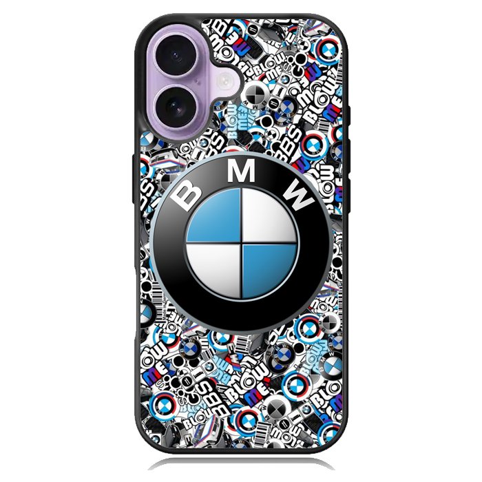 bmw sticker bomb X02147 iPhone 17 Case – Flazz Entertainment